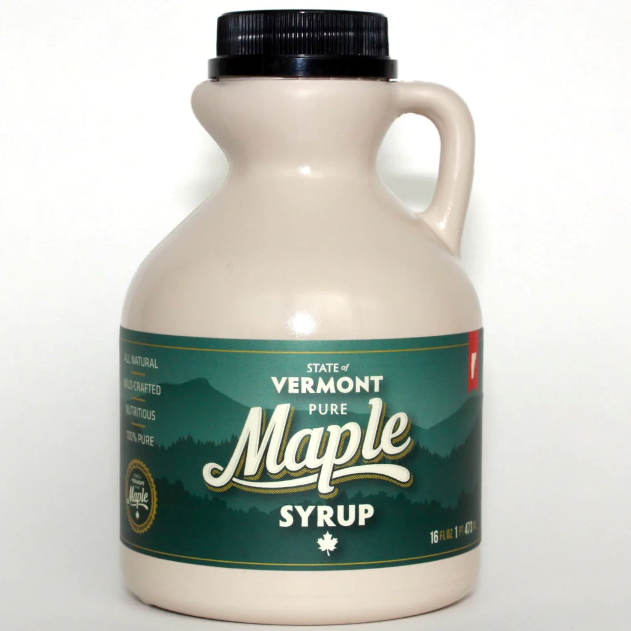 1/2 Pint - Amber Rich Vermont Maple Syrup - Bread Loaf View Farm